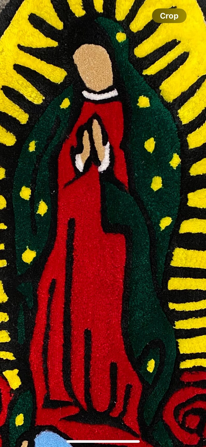 Virgen De Guadalupe | Custom Rug | Gift | Decoration | Mary - Etsy