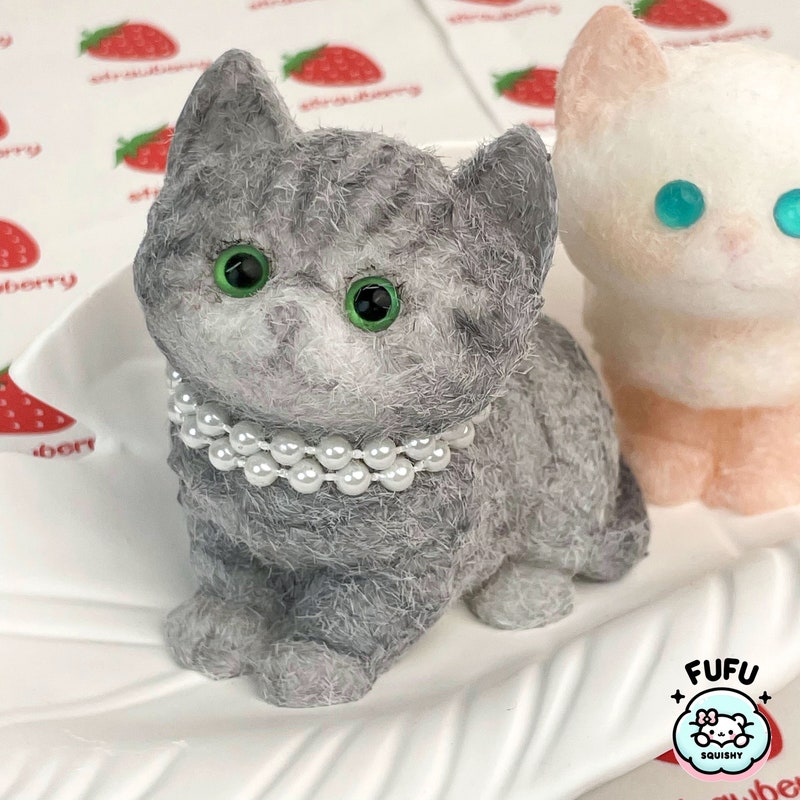 Realistic Cat Squishy - Etsy