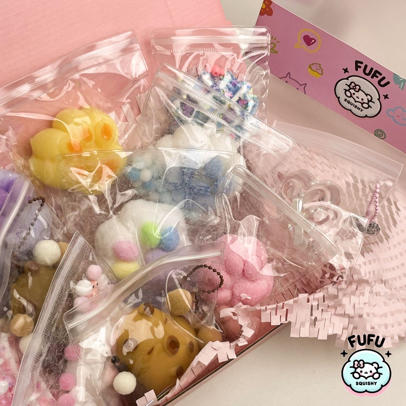 Handmade Squishy Blind Bag | Kawaii Mystery Bundle - Etsy