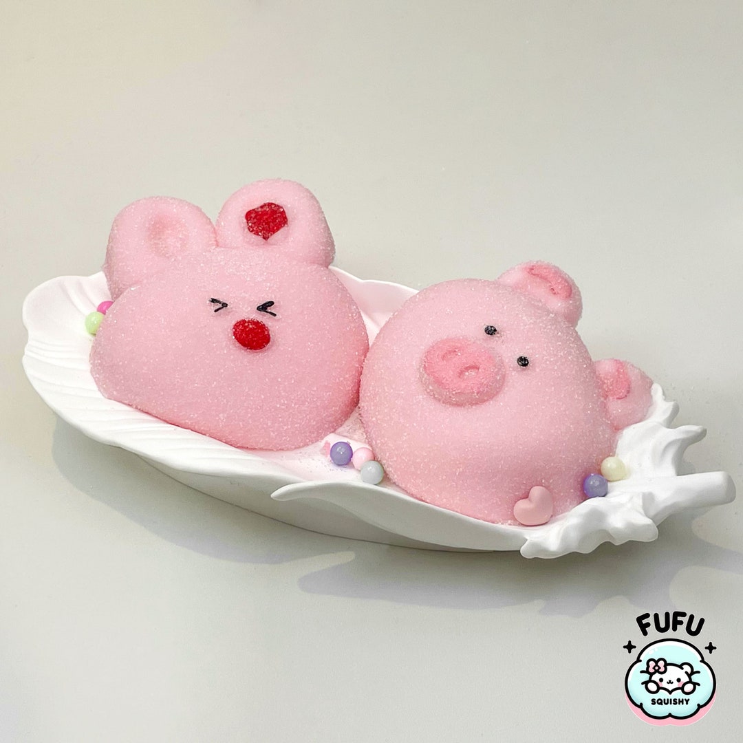 Loopy Pig Bunny Squishy/taba Squishy/stress Reliver/gift for Kids ...