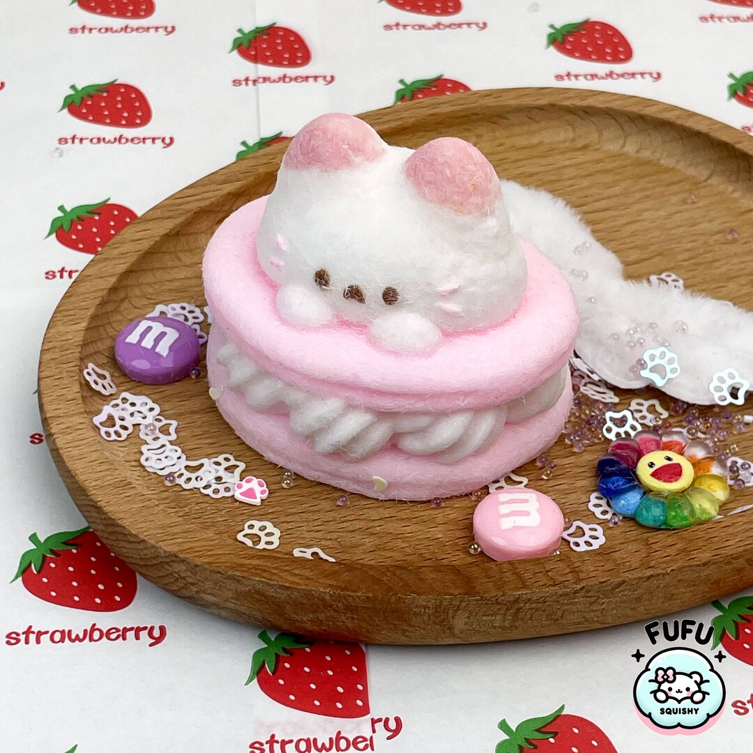 Kitty Cookie Squishy/taba Squishy/stress Reliver/gift for Kids/sensory ...