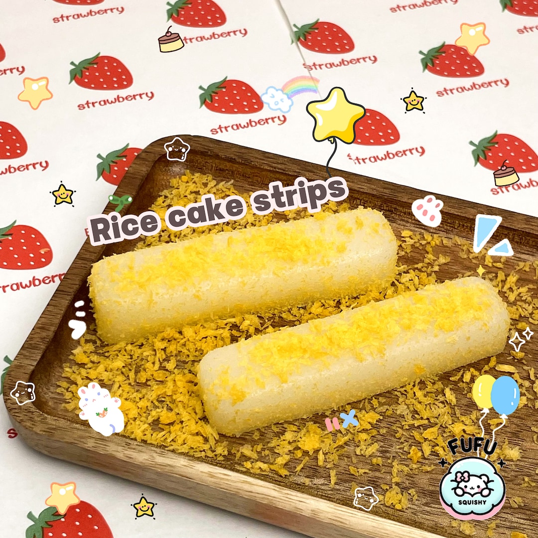 Fried Rice Cake Stick Squishy/taba Squishy/stress Anxiety Toy/stress ...