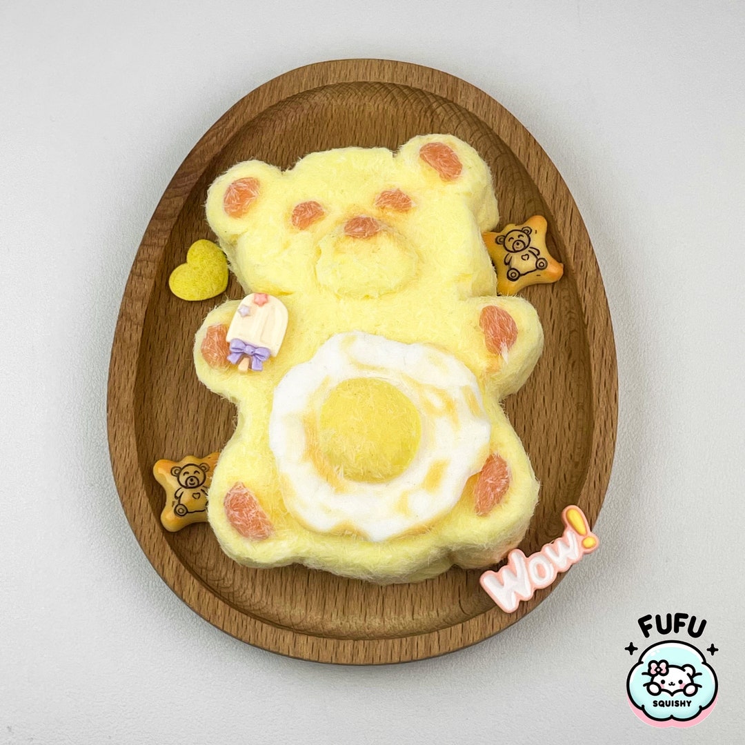 Egg Hugging Bear Squishy/taba Squishy/stress Reliver/gift for Kids ...