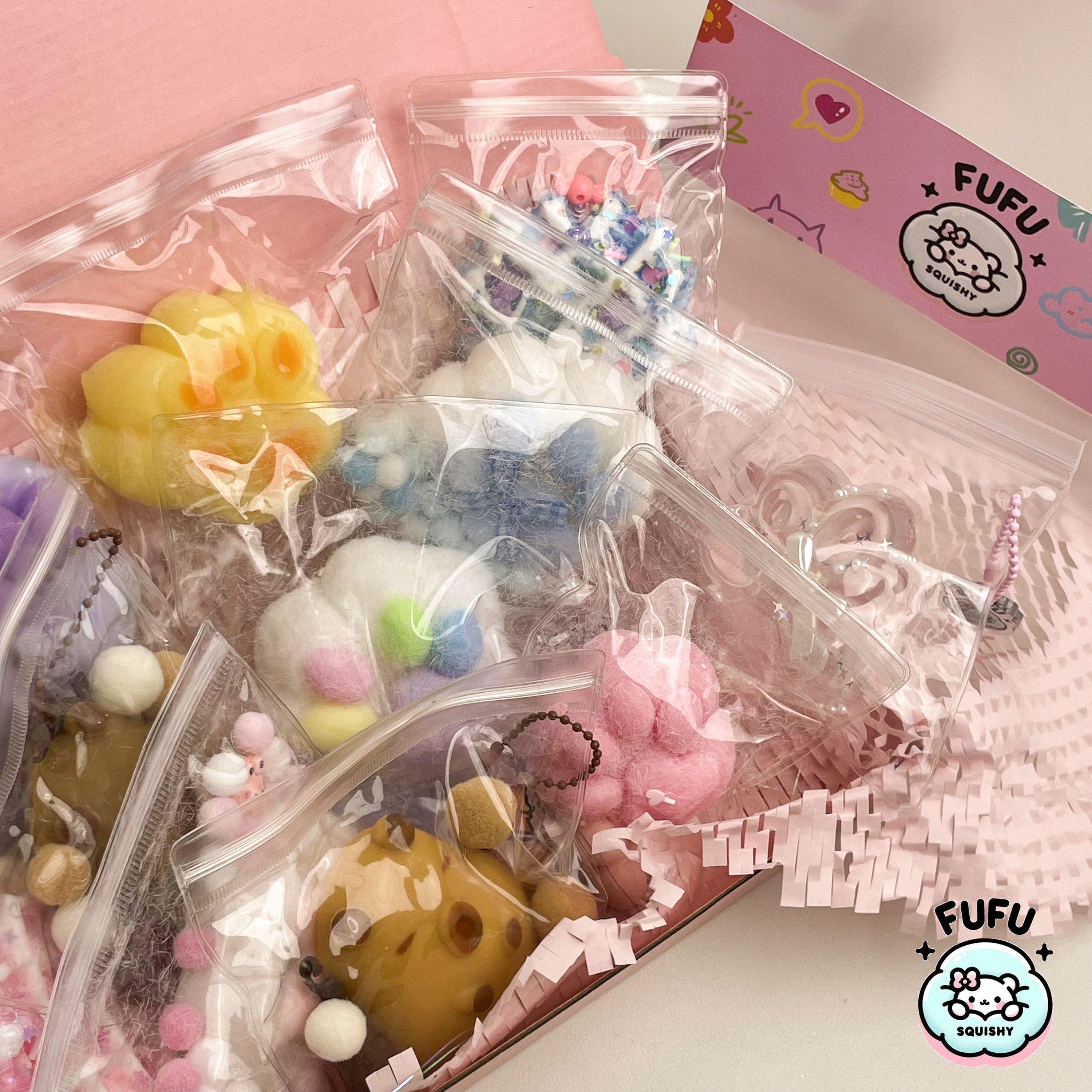 Mixed Squishy Blind Bag Blind Bag Mystery Bag Kawaii Mystery Bag Bundle ...