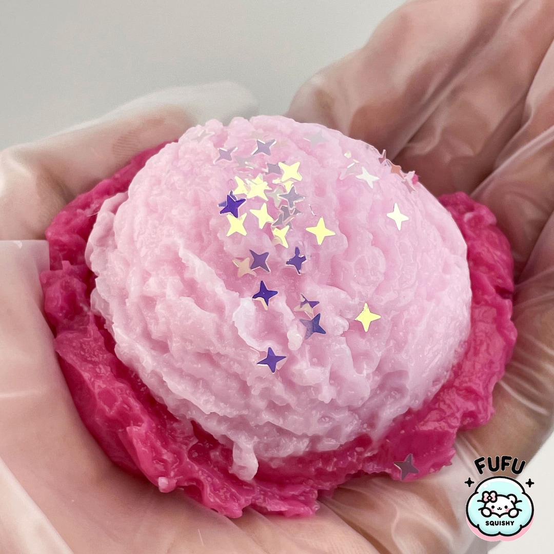Ice Cream Squishy/taba Squishy/stress Anxiety Toy/stress Reliver - Etsy