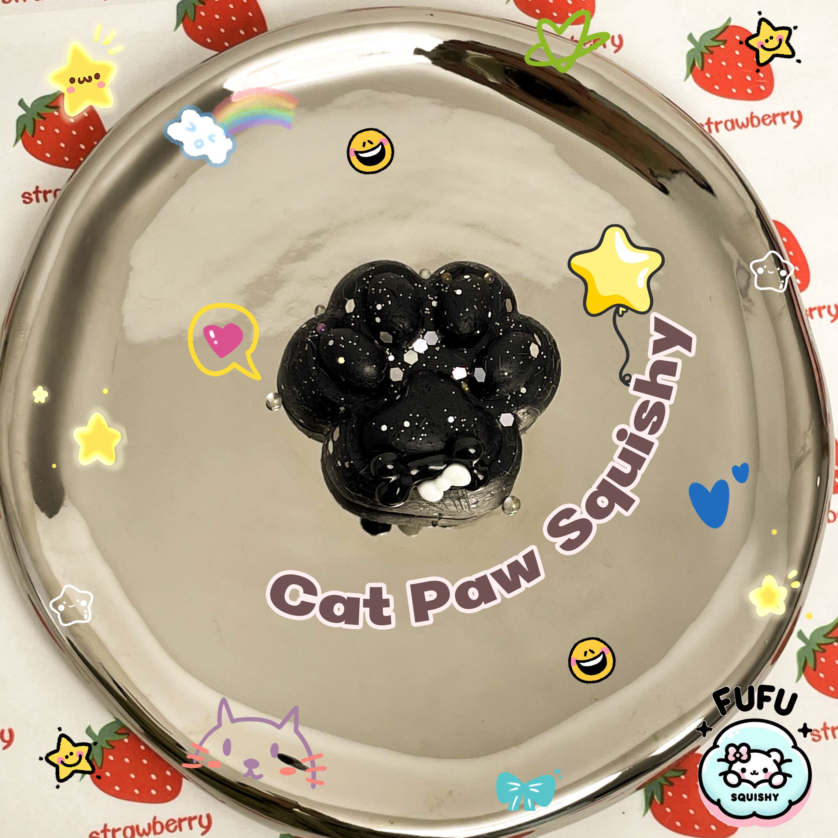 Cat Paw Squishy/taba Squishy/stress Anxiety Toy/stress Reliver/sensory ...