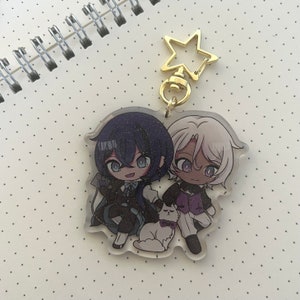 BSD and VNC Acrylic Charm - Etsy