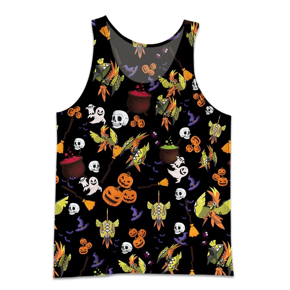 PKM Tapu Koko Hallowen Pattern Hawaii Shirt, Hallowen Anime Shirt sold ...