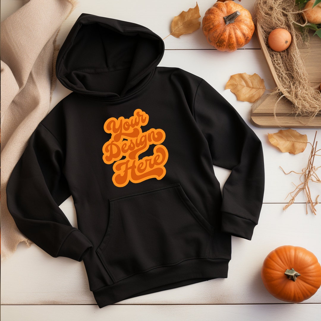 Black Hoodie Mockup Fall Flat Lay Black Hoodie Mock up - Etsy