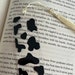 Cow Print Bookmark, Acrylic Bookmark, Gift for Book Lovers - Etsy