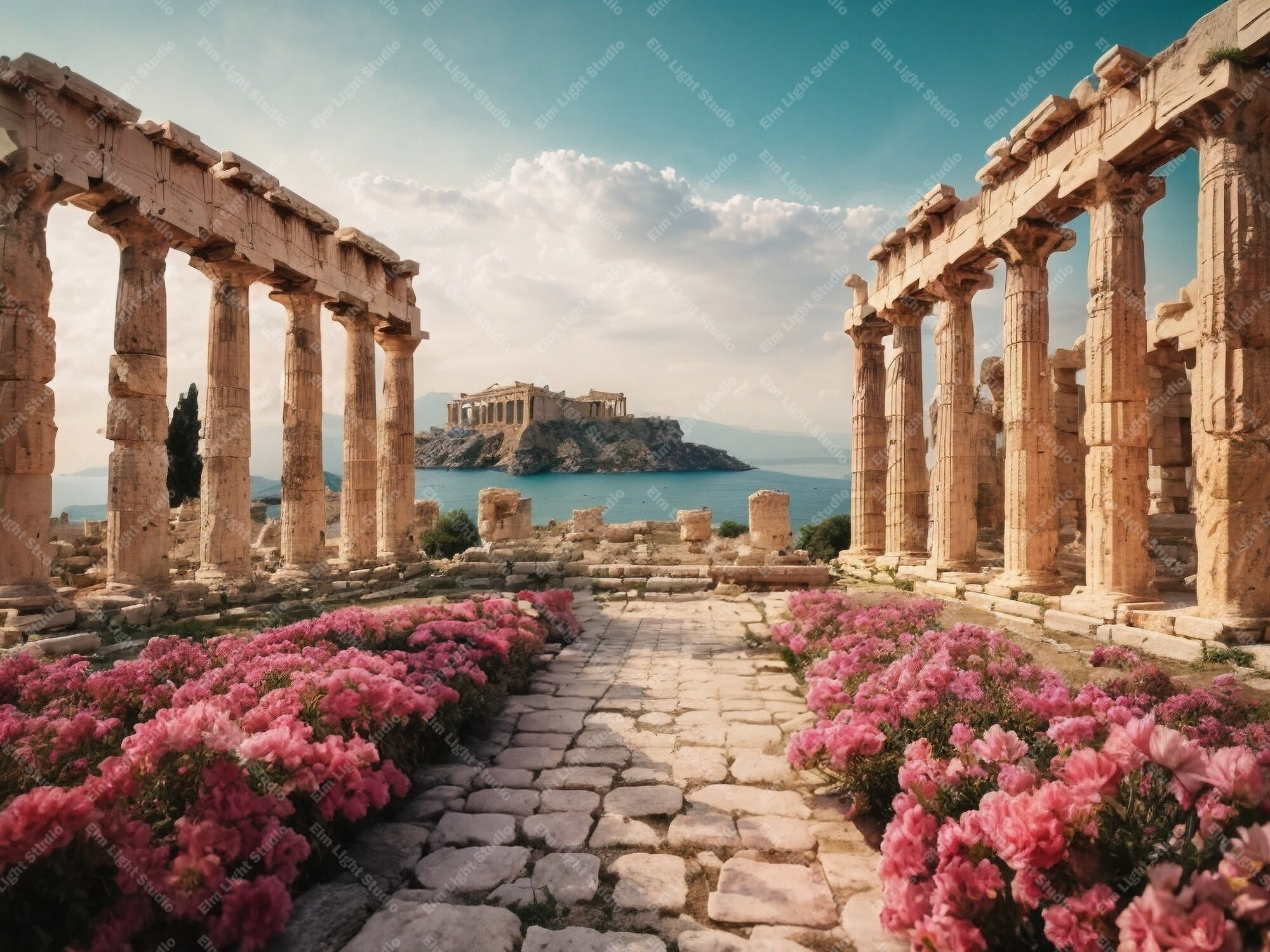 Ancient Ruin Backdrops for Wedding Backdrop Wedding Shoot Photography ...