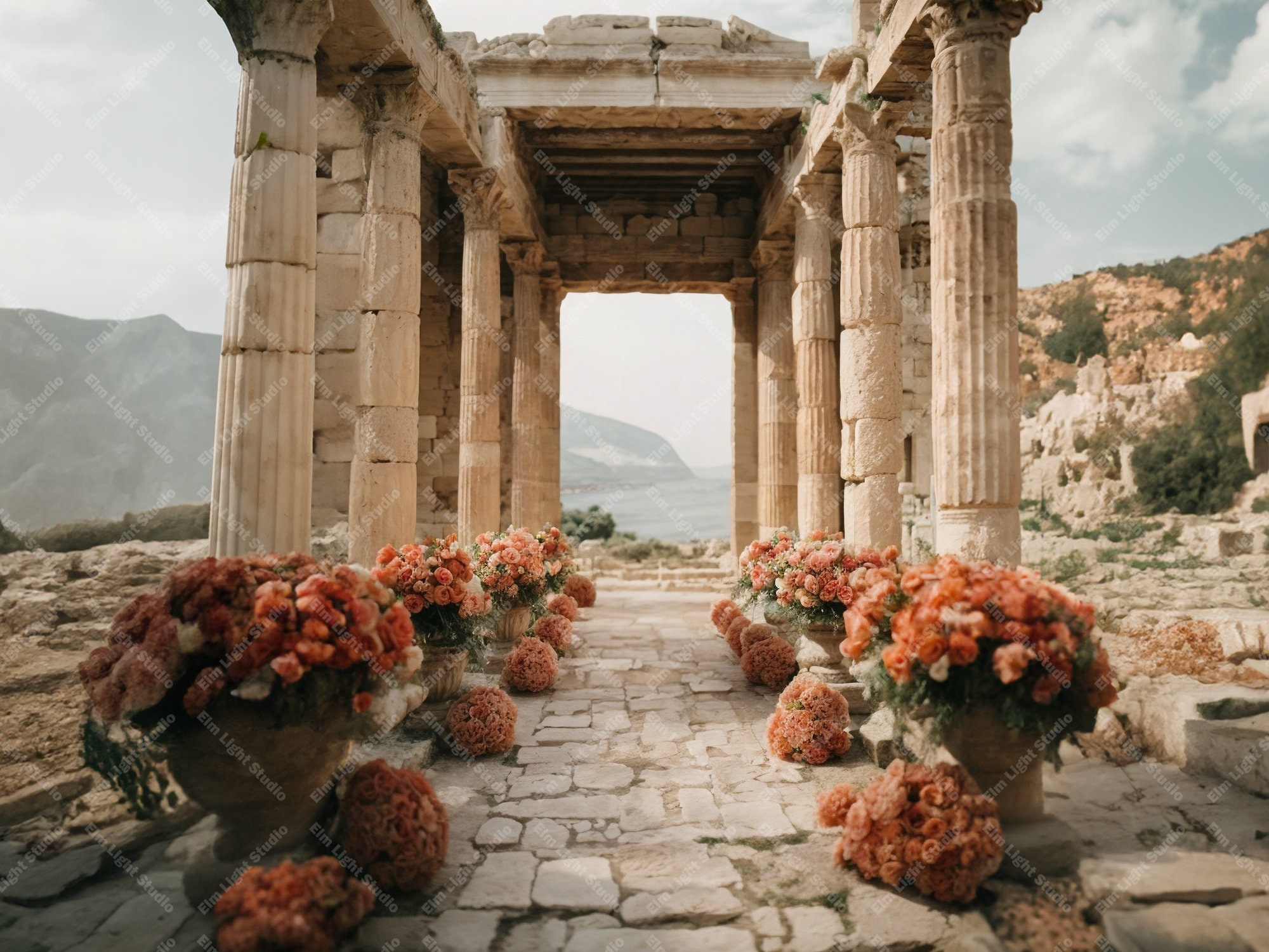 Ancient Ruin Backdrops for Wedding Backdrop Wedding Shoot Photography ...