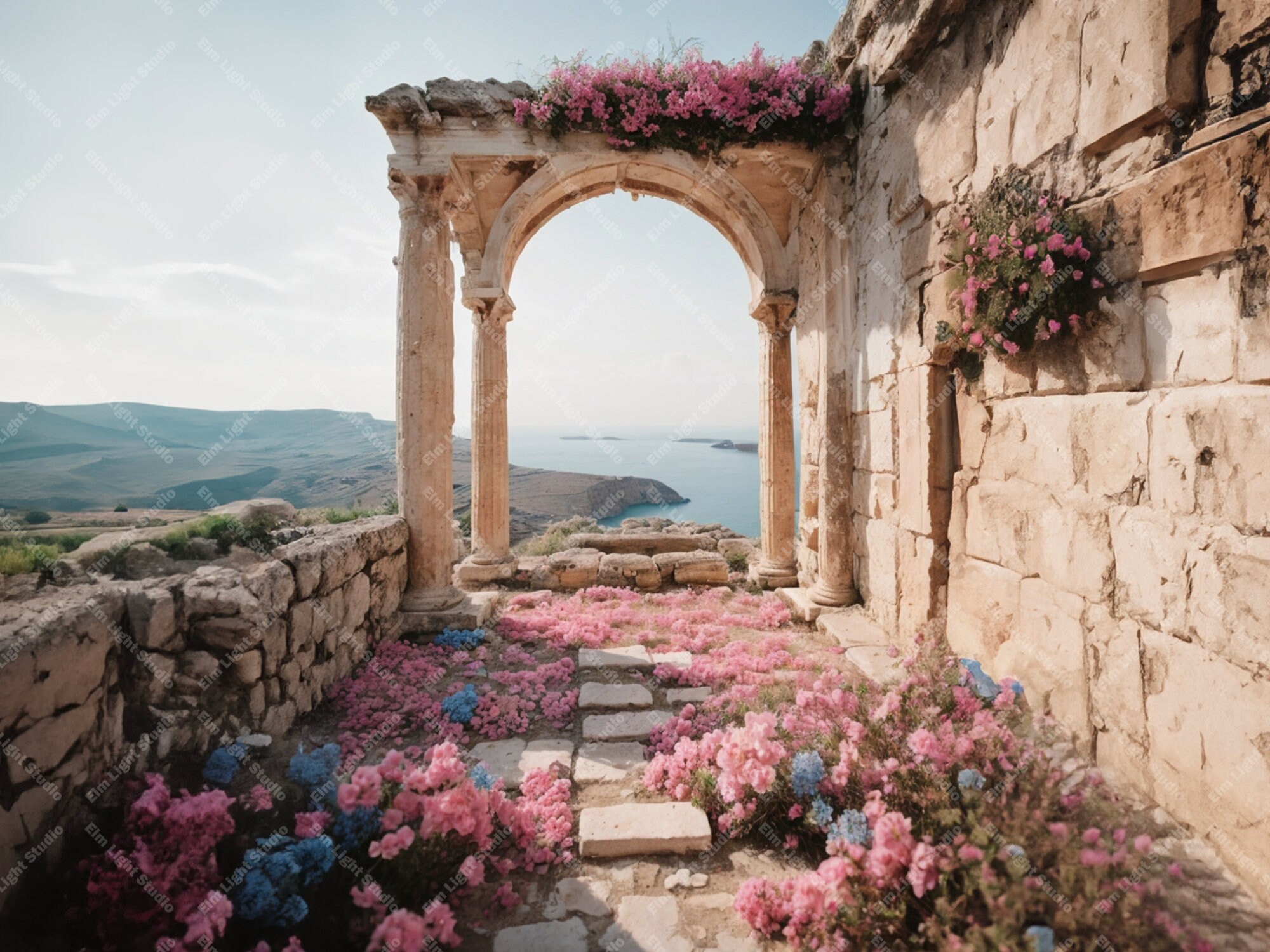 Ancient Ruin Backdrops for Wedding Backdrop Wedding Shoot Photography ...