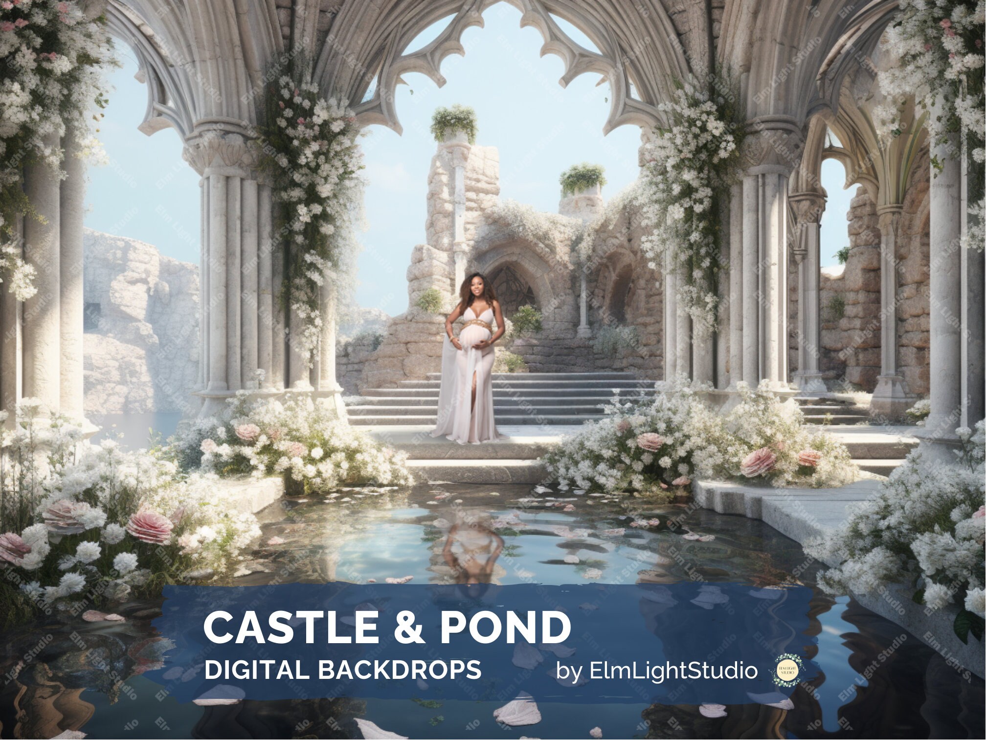 Castle Backdrops for Maternity Backdrop for Wedding Shoot Backdrop for ...