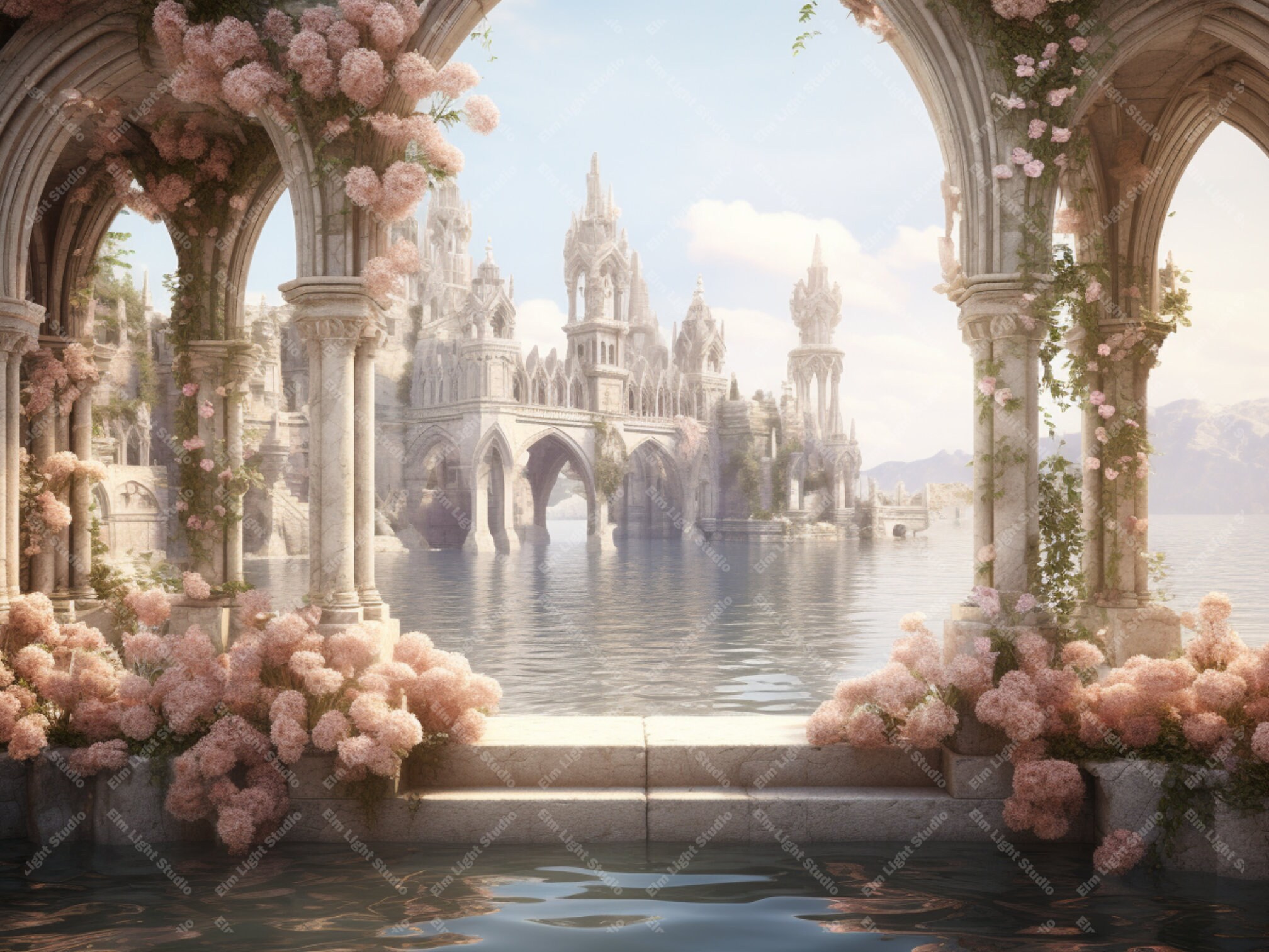 Castle Backdrops for Maternity Backdrop for Wedding Shoot Backdrop for ...