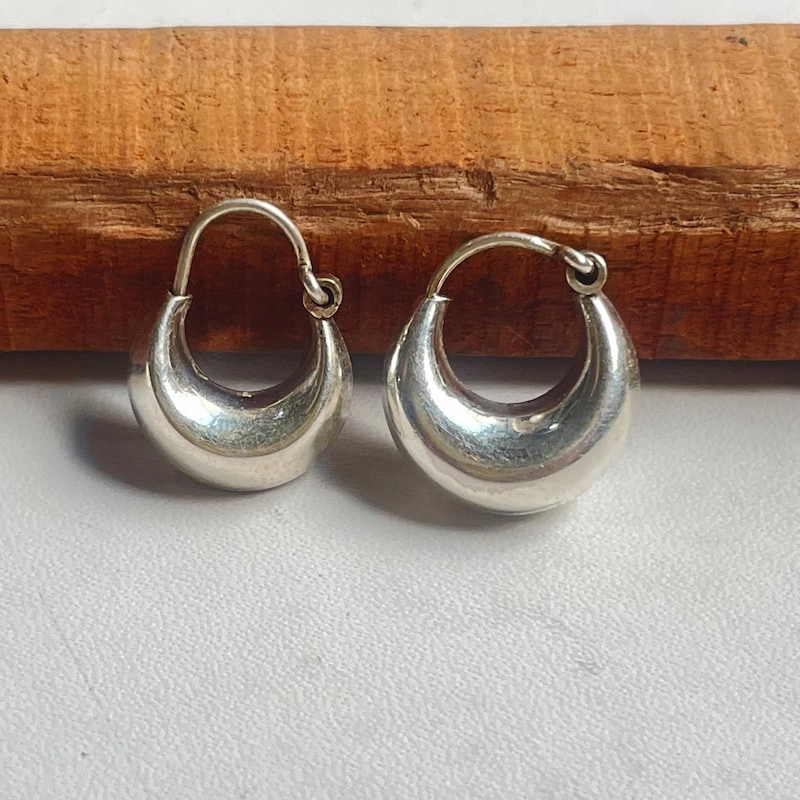 Sterling Silver Earrings - Etsy