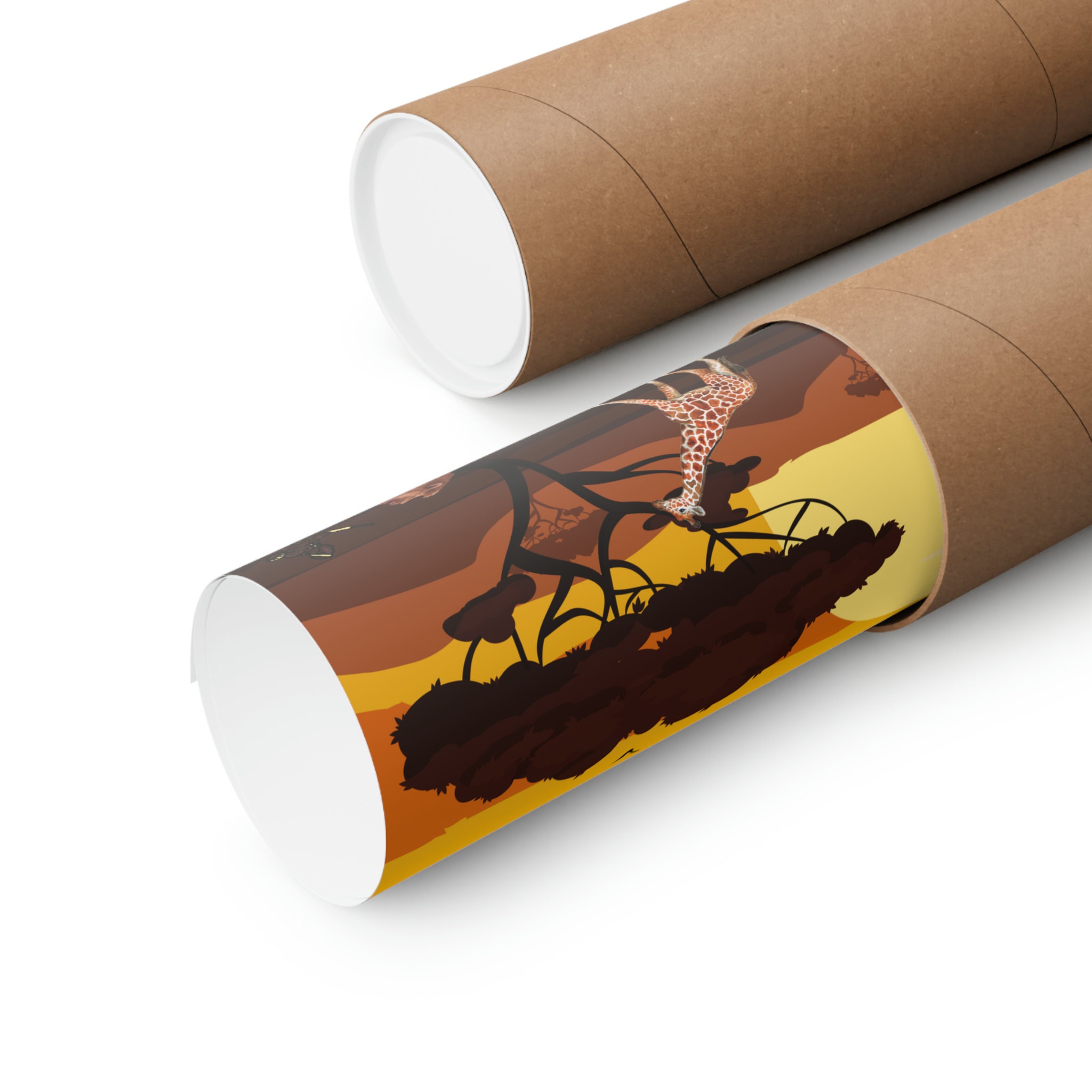 CUSTOM AFRICAN POSTER African Art Print Horizontal Matte - Etsy