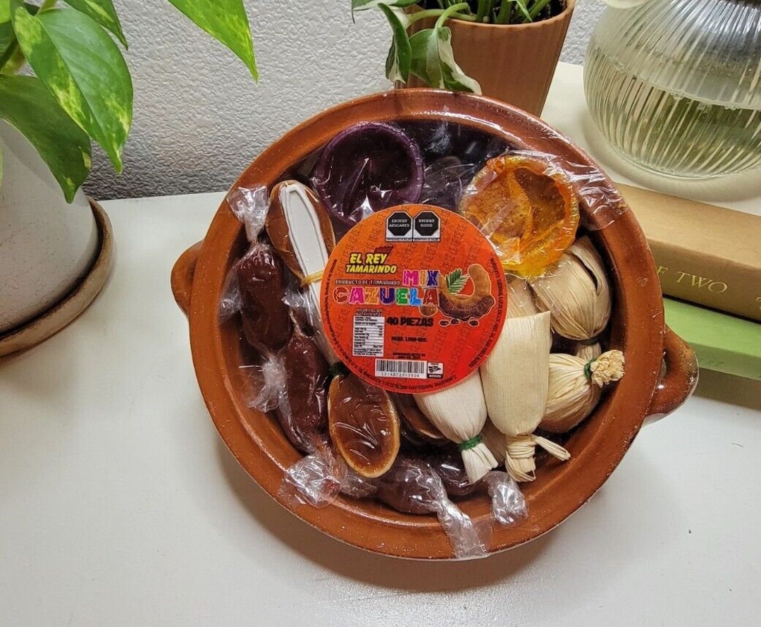 Cazuela De Barro Surtida De Tamarindo Mexicano Assorted Tamarind 40 ...
