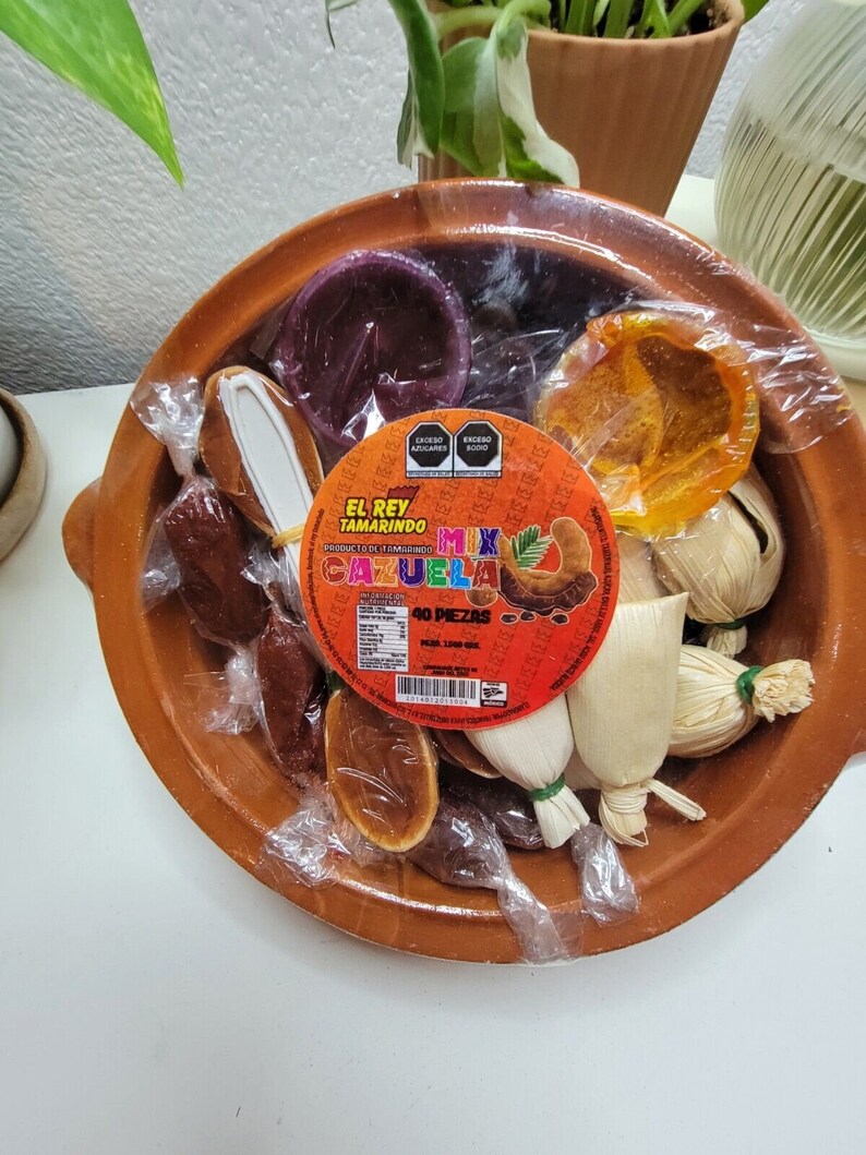Cazuela De Barro Surtida De Tamarindo Mexicano Assorted Tamarind 40 ...