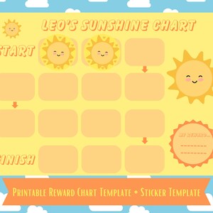 Reward Chart, Toddler Reward Chart, Printable Reward Chart, Positive ...