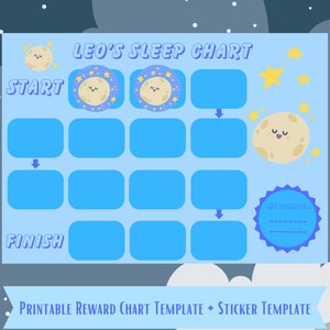 Reward Chart, Toddler Reward Chart, Printable Reward Chart, Positive ...