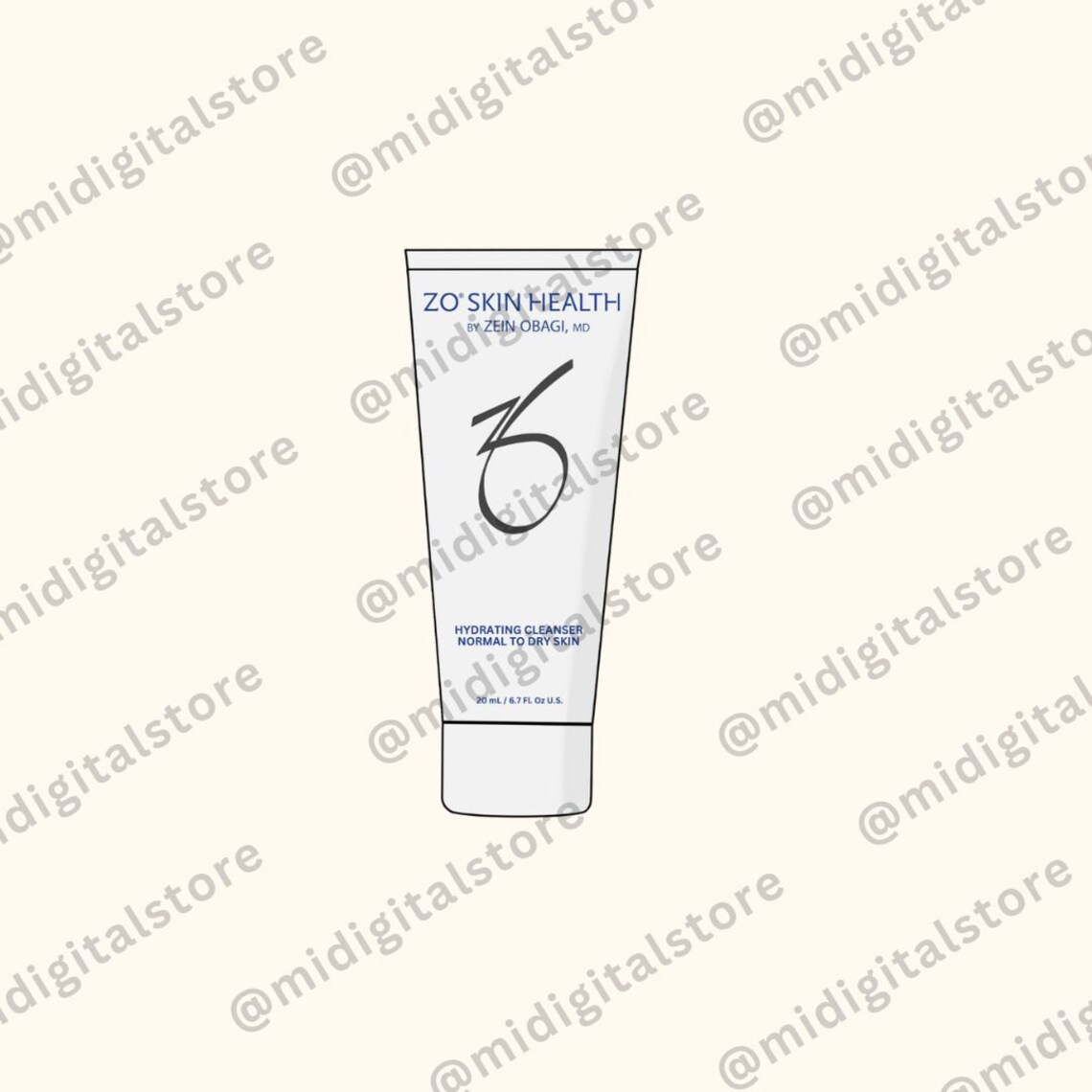 Skin Health Cleansers Drawing Illustrations Bundle, Aesthetician ...