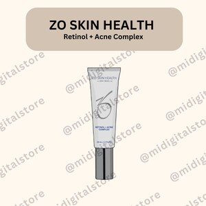 Zo Skin Health Retinol + Acne Complex Drawing Illustration ...