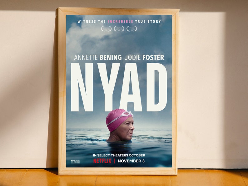 Nyad Movie Postersposter Collectiblescanvas Poster house Decorations - Etsy