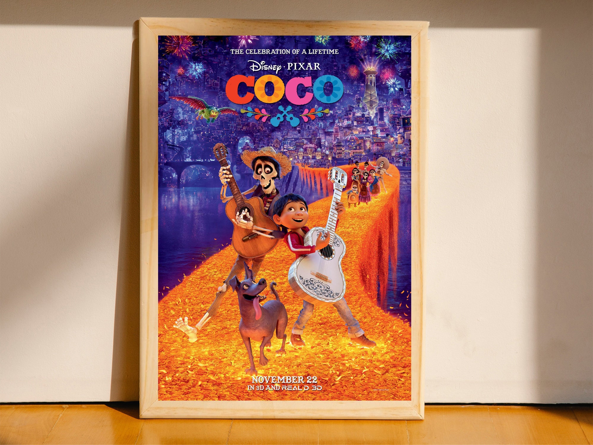 Coco Movie Postersposter Collectiblescanvas Poster house - Etsy