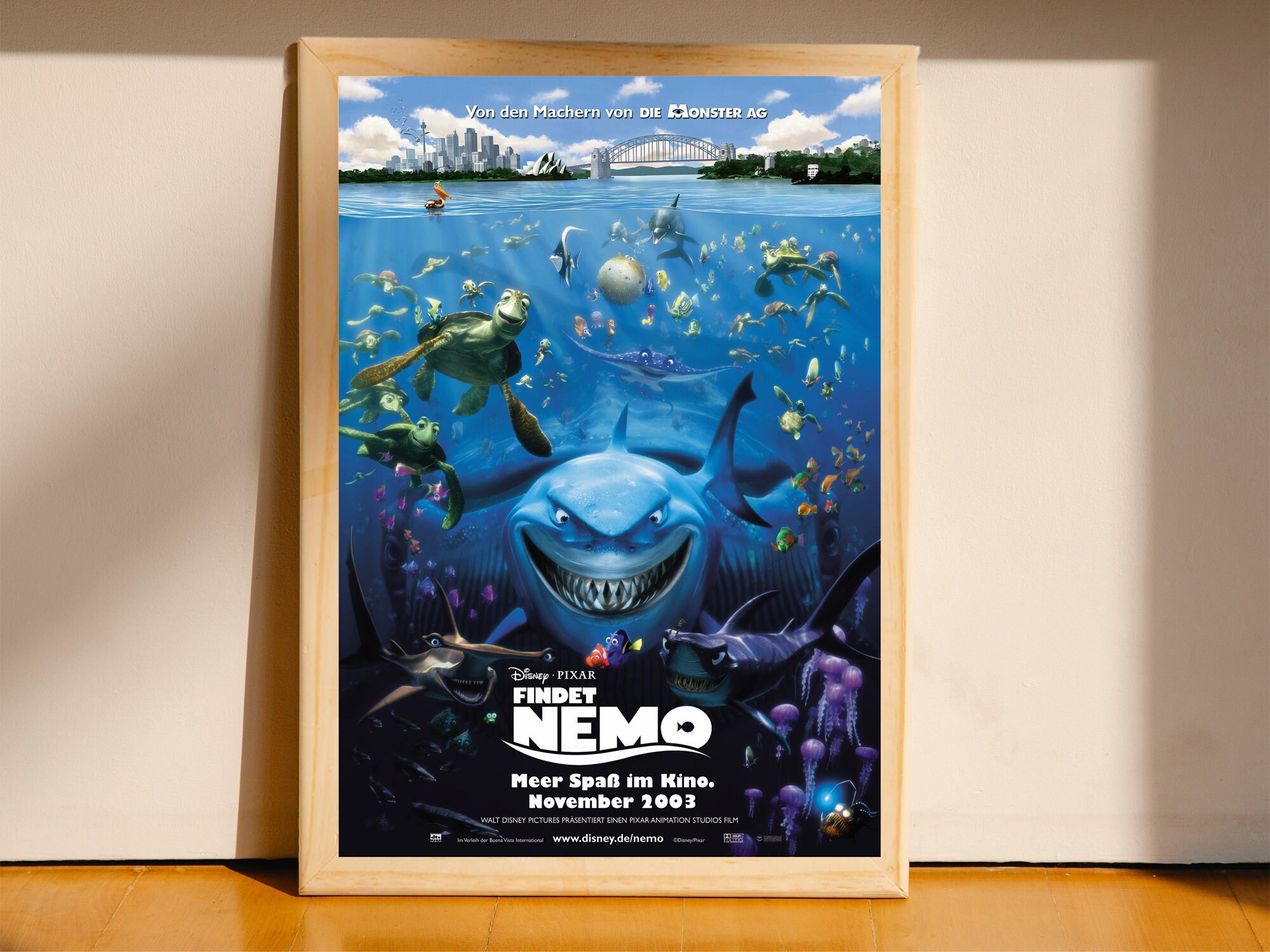 Finding Nemo Movie Postersposter Collectiblescanvas Poster house ...