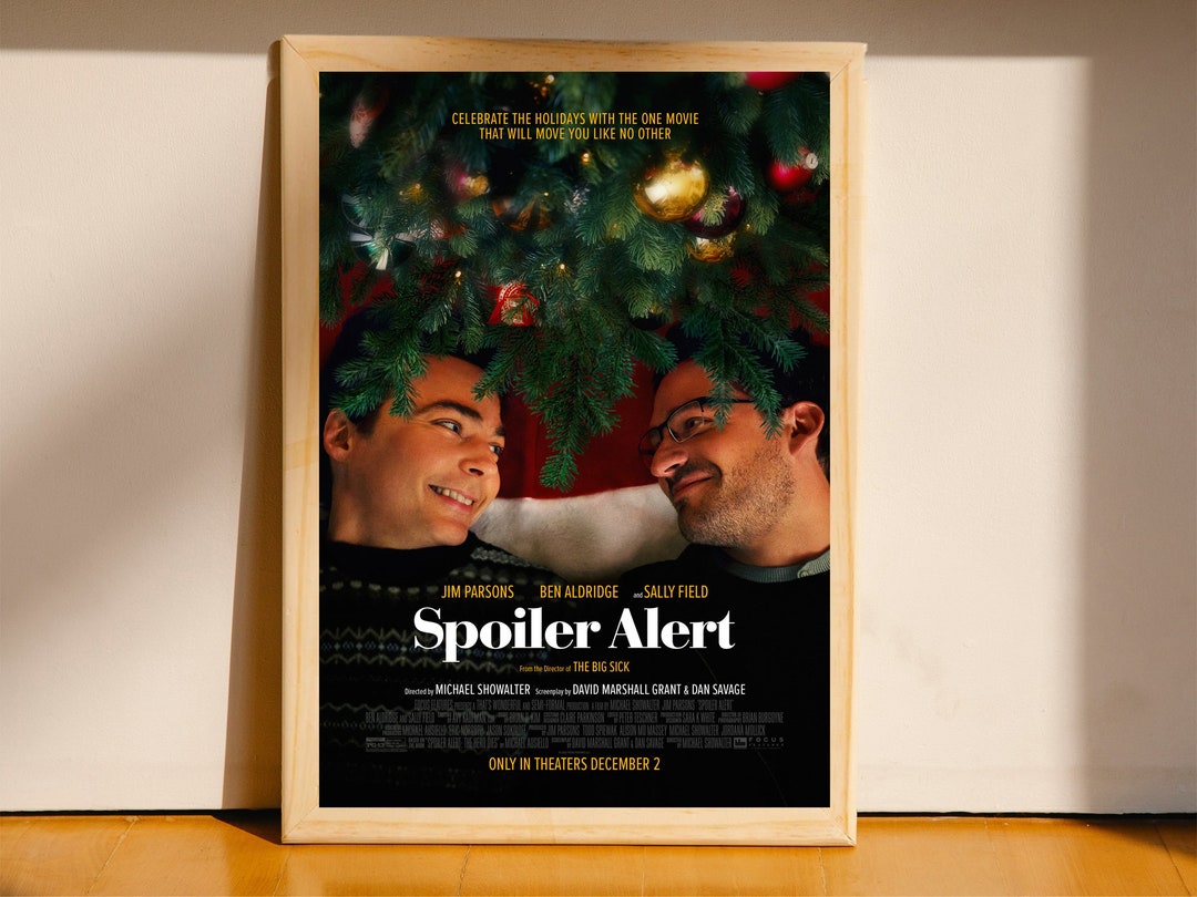 Spoiler Alert Movie Postersposter Collectiblescanvas Poster house ...