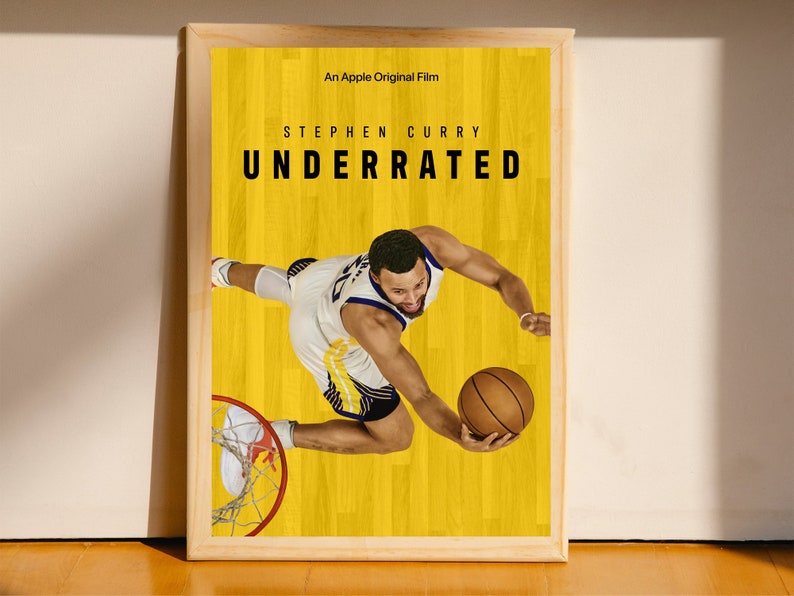 Stephen Curry: Underrated Movie Postersposter Collectiblescanvas Poster ...
