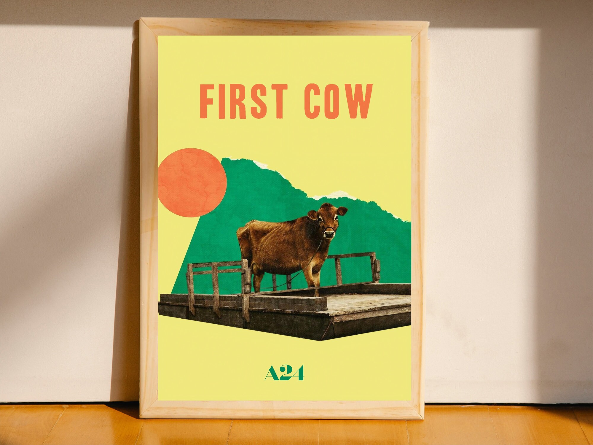 First Cow Movie Postersposter Collectiblescanvas Poster house ...
