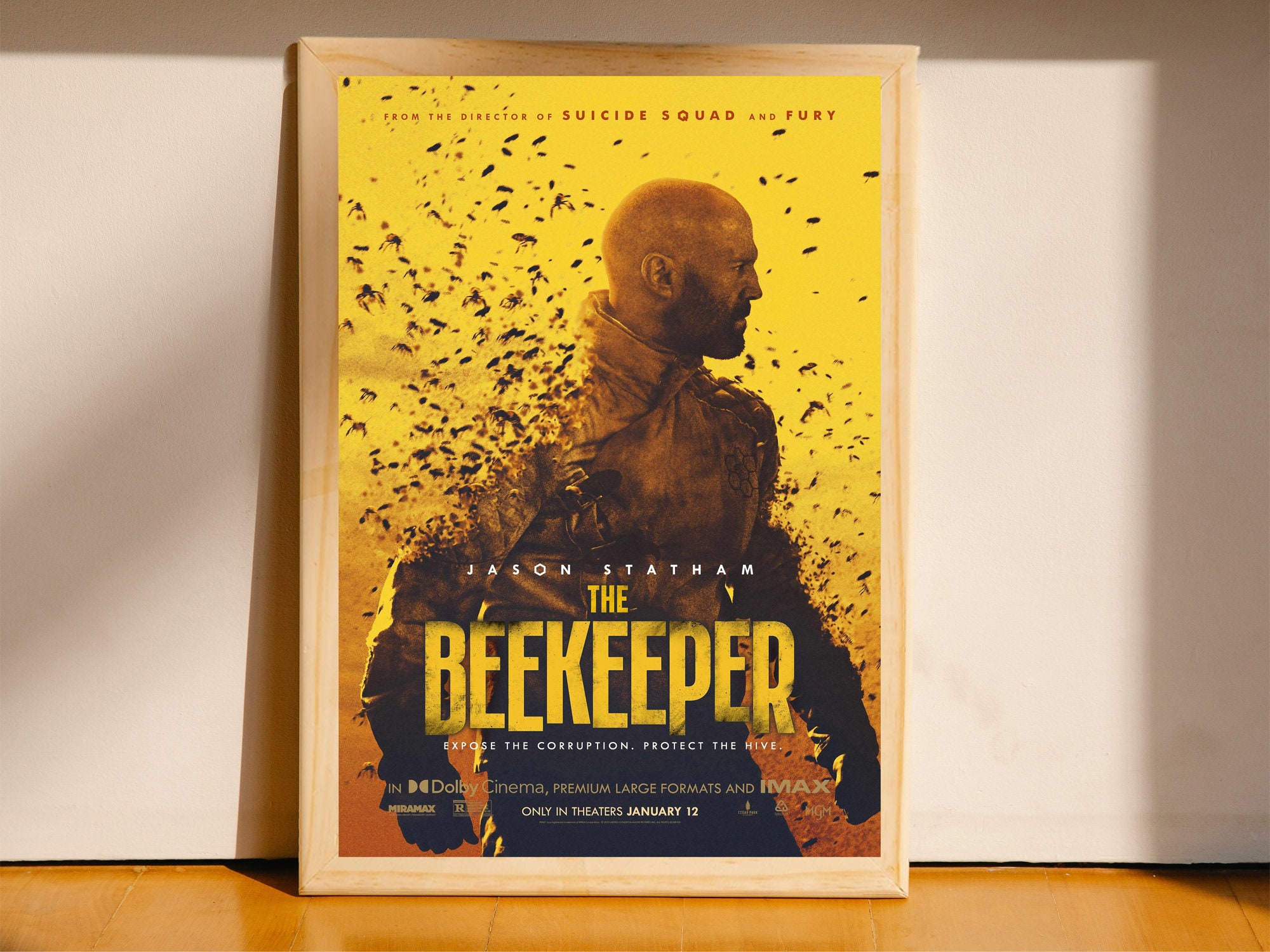 The Beekeeper Movie Posters, The Beekeeper 2024 Poster sold by Netta ...