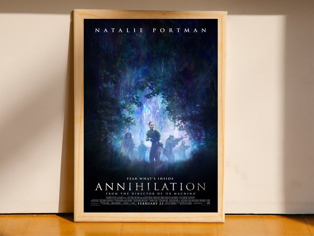 Annihilation Movie Postersposter Collectiblescanvas Poster - Etsy