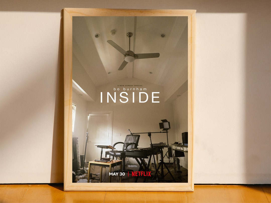 Bo Burnham Inside Movie Postersposter Collectiblescanvas Poster house ...