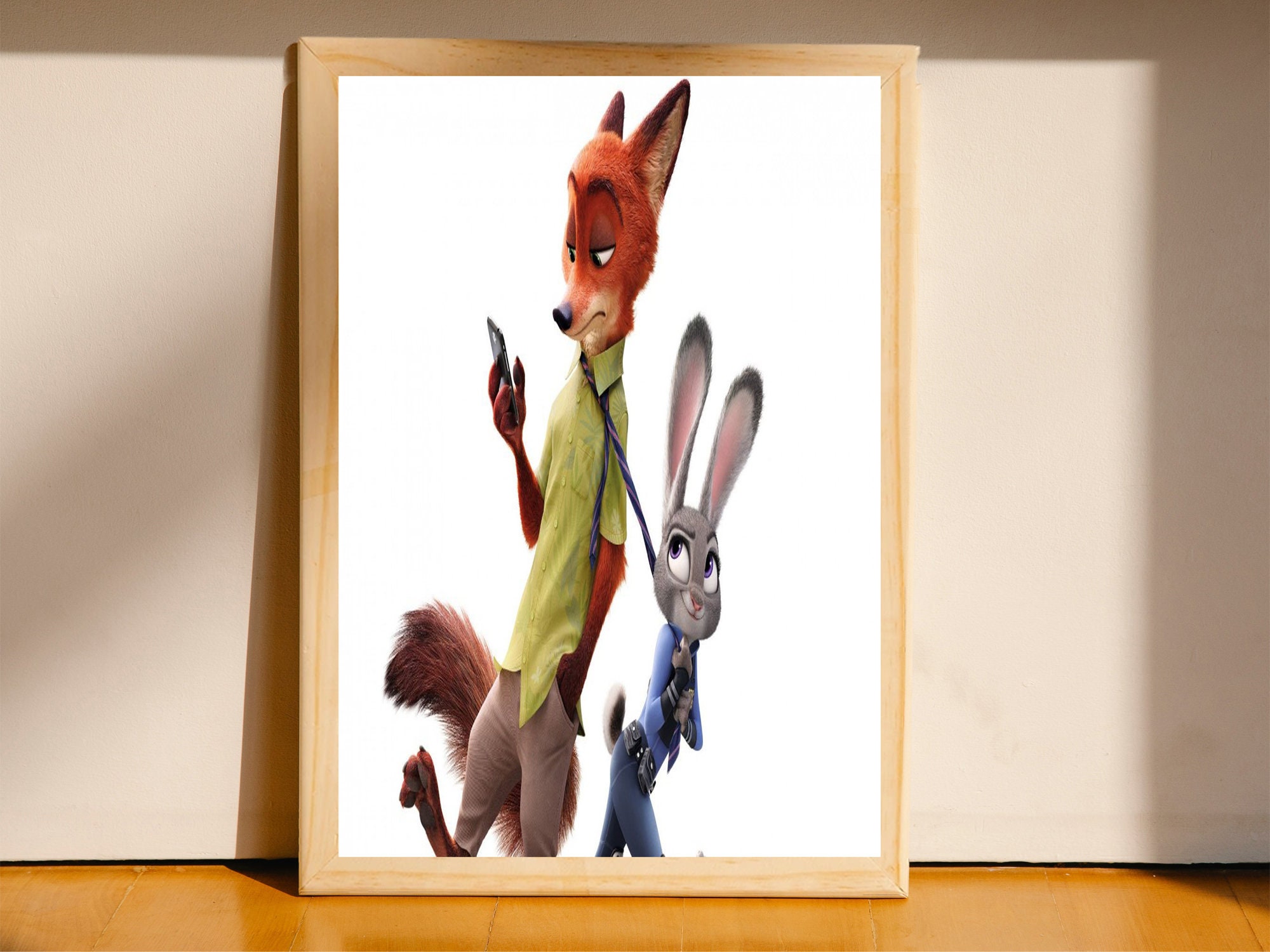 Zootopia Movie Postersposter Collectiblescanvas Poster house ...