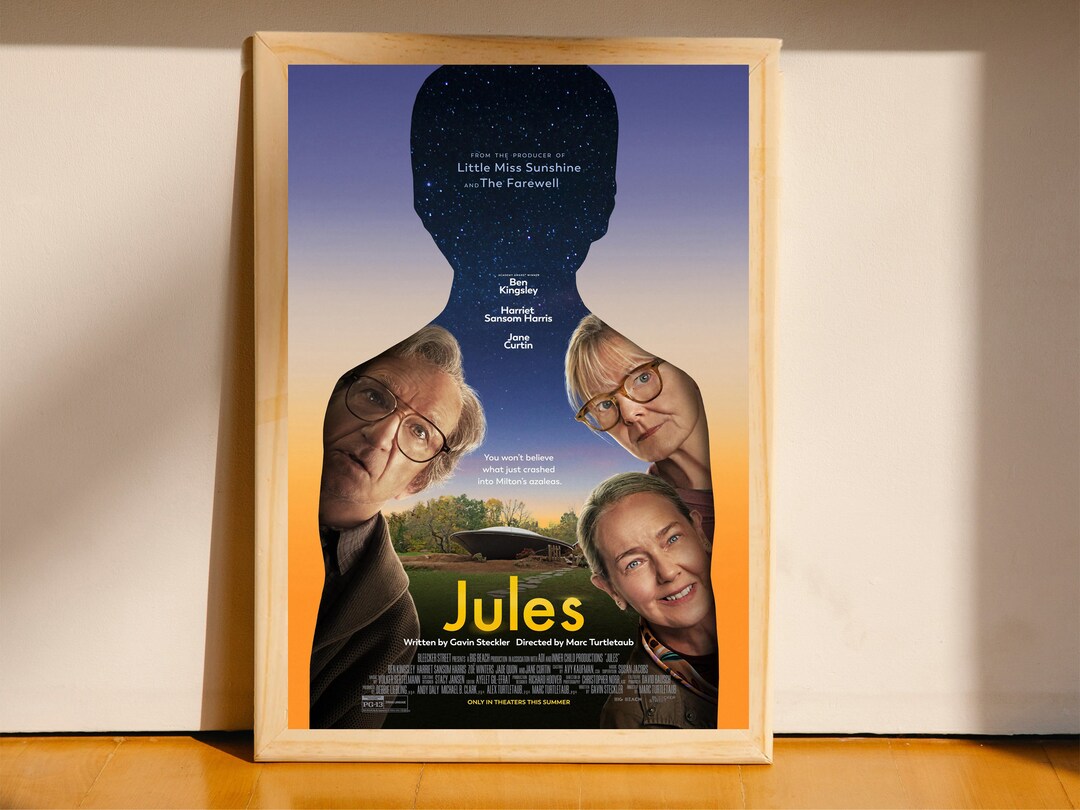 Jules Movie Postersposter Collectiblescanvas Poster house - Etsy