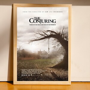 The Conjuring Movie Postersposter Collectiblescanvas Poster house ...