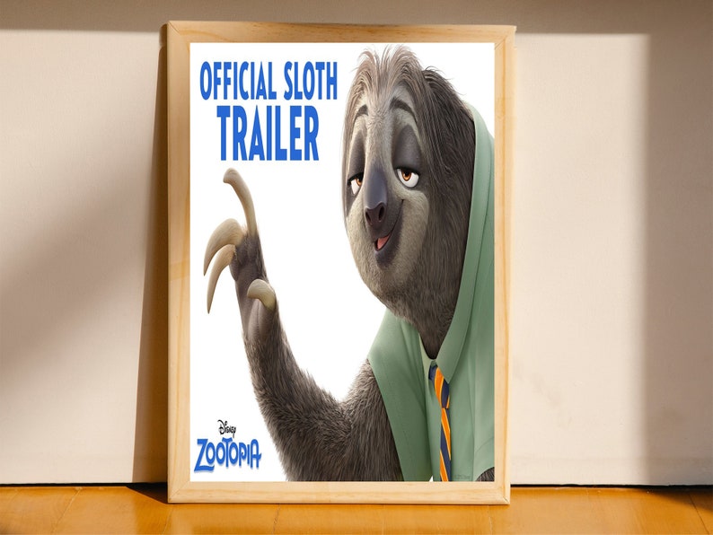 Zootopia Movie Postersposter Collectiblescanvas Poster house ...