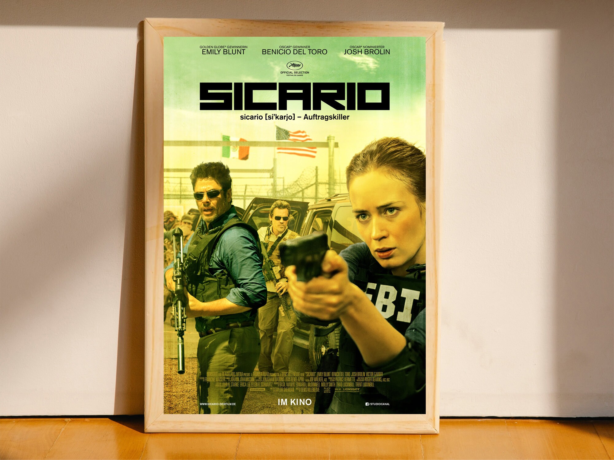 Sicario Movie Postersposter Collectiblescanvas Poster house Decorations ...
