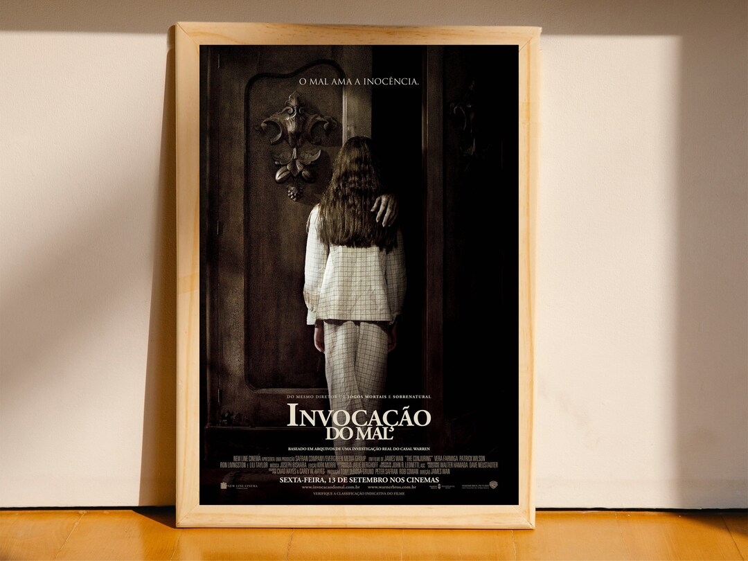 The Conjuring Movie Postersposter Collectiblescanvas Poster house ...