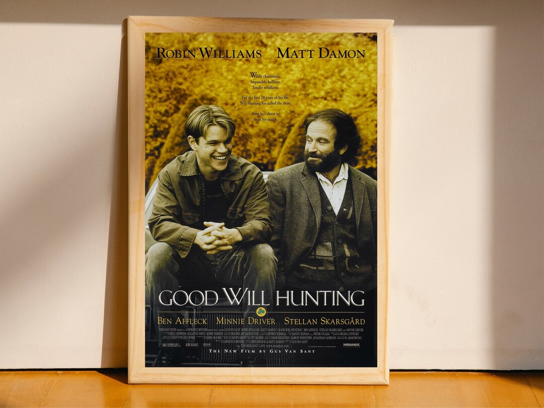 Good Will Hunting Movie Postersposter Collectiblescanvas Poster house ...