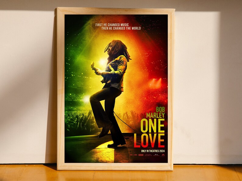 Bob Marley One Love Movie Postersposter Collectiblescanvas Poster house ...