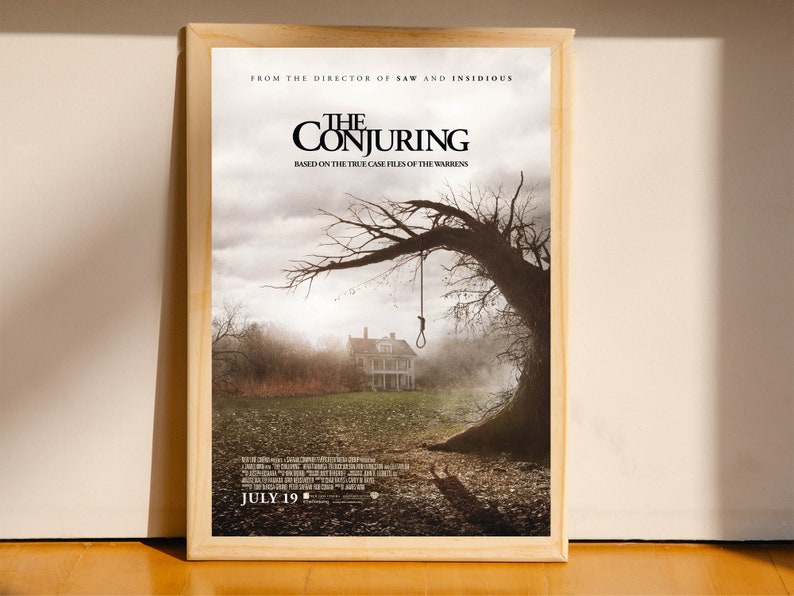 The Conjuring Movie Postersposter Collectiblescanvas Poster house ...