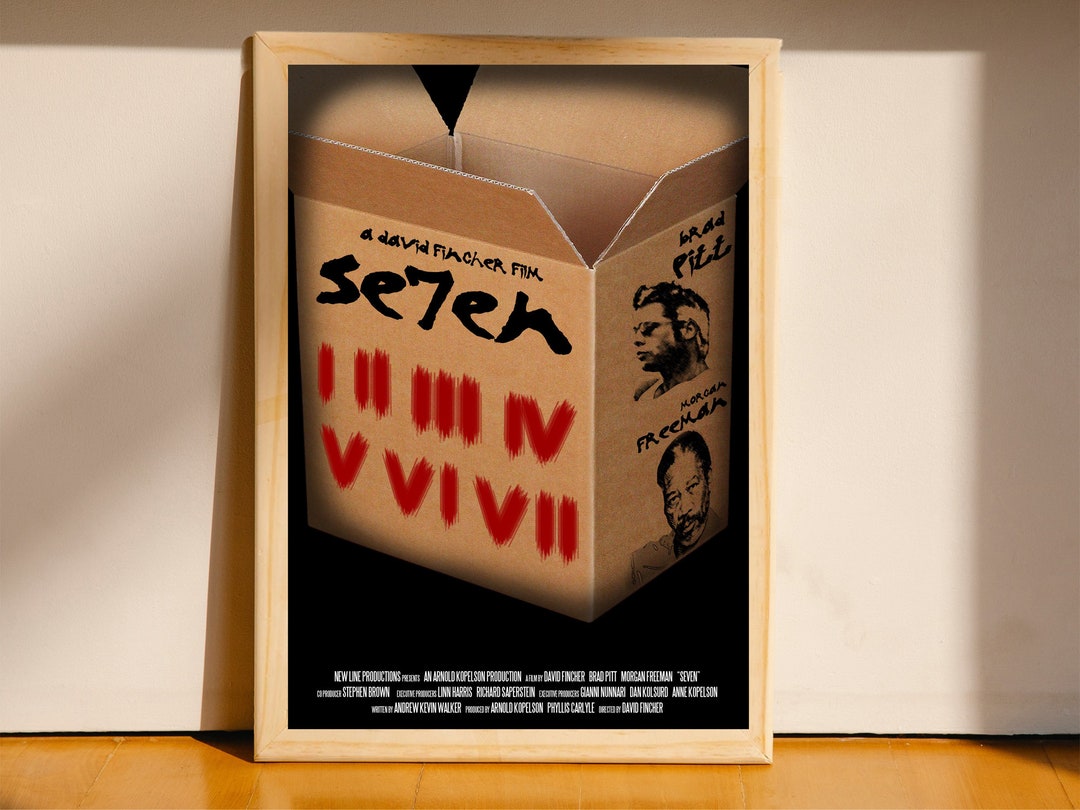 Seven Movie Postersposter Collectiblescanvas Poster house Decorations ...