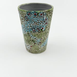 Handmade Monster Cup – Unique Ceramic Tumbler – Hand-carved Artistic ...