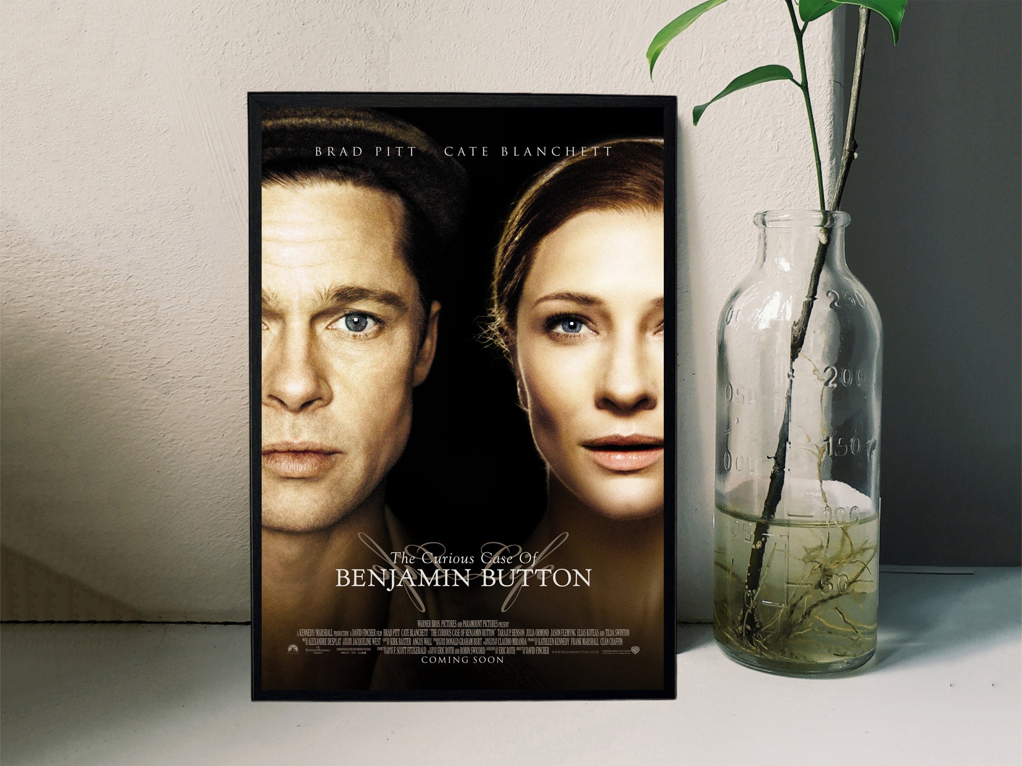 The Curious Case of Benjamin Button Movie Poster Film/room Decor Wall ...