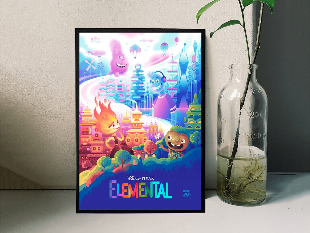 Elemental Movie Poster Film/room Decor Wall Art/poster - Etsy