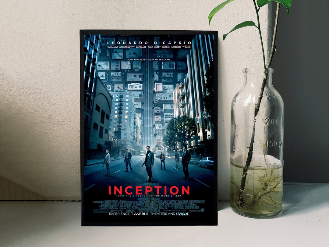 Inception Movie Poster Film/room Decor Wall Art/poster Gift/canvas ...